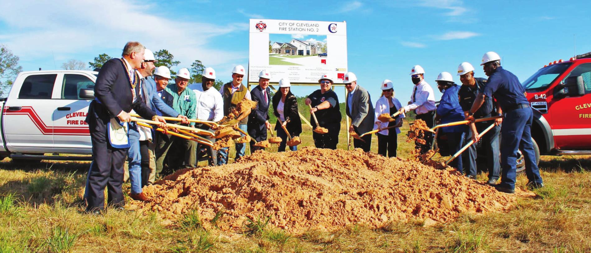 Cleveland holds ceremonial groundbreaking for new fire station ...
