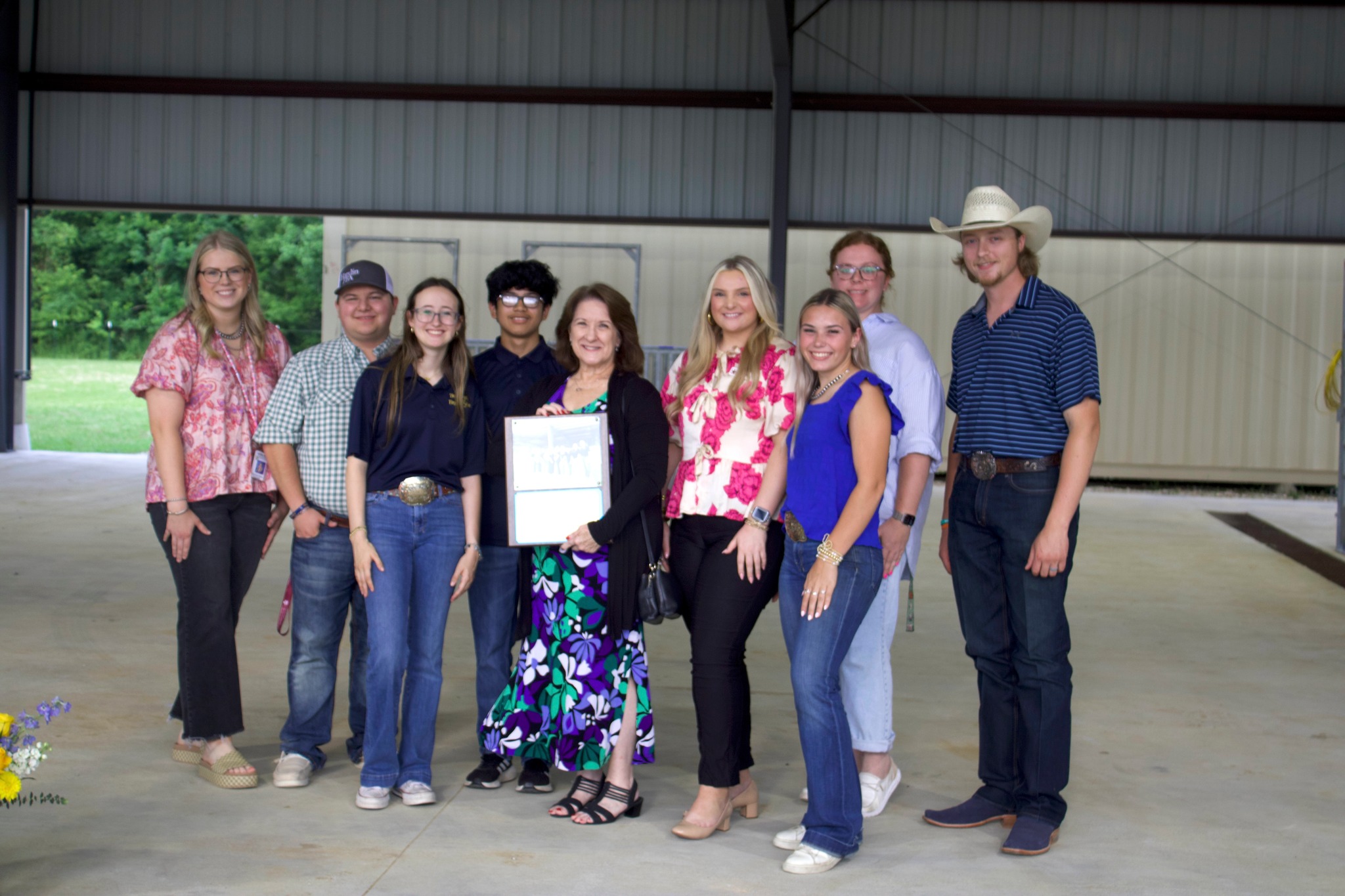 Hardin commemorates new ag barn | Liberty Vindicator