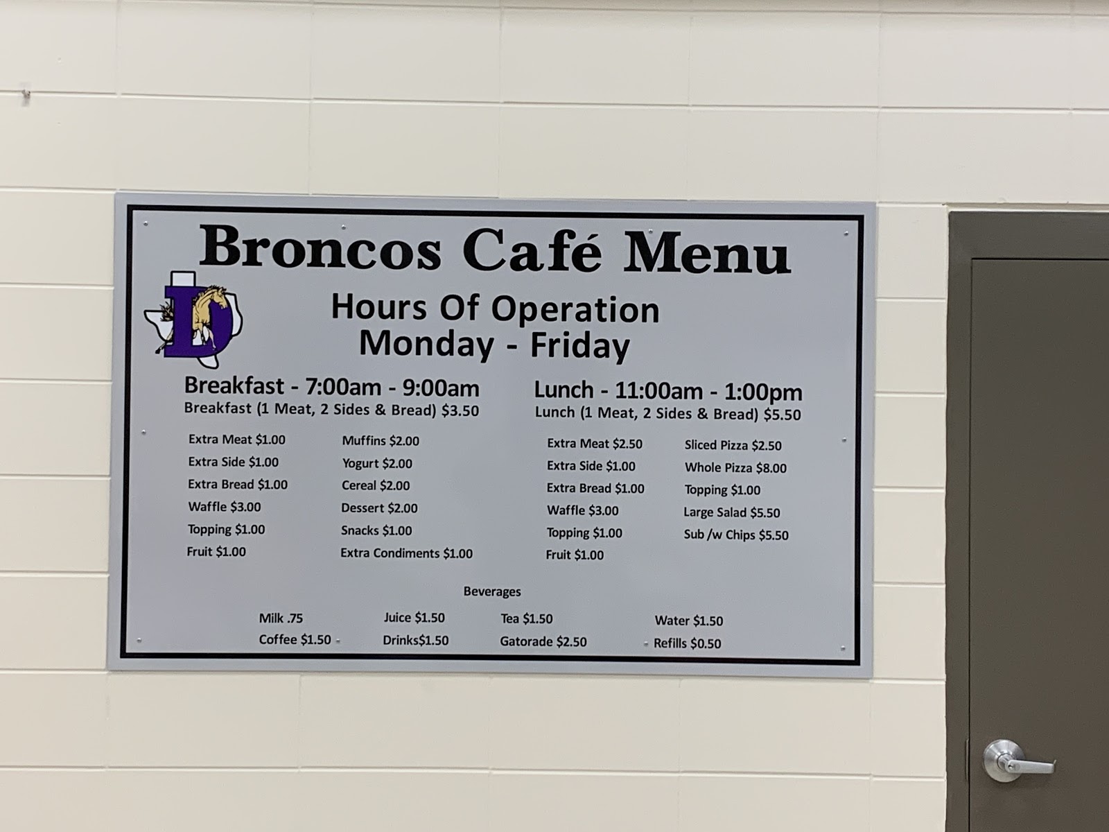Broncos Cafe opens | Liberty Vindicator