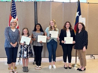 DAR winners honored | Liberty Vindicator