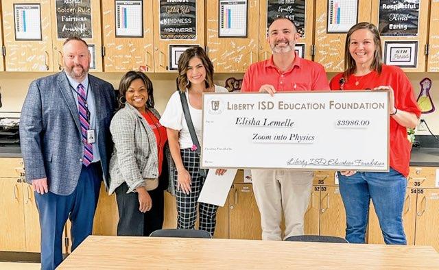 2023 Liberty ISD Education Foundation Grant Winners | Liberty Vindicator