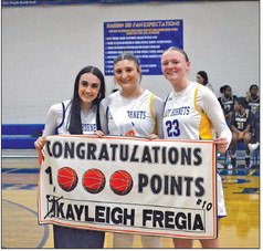 Fregia celebrated for 1,000 career points | Liberty Vindicator