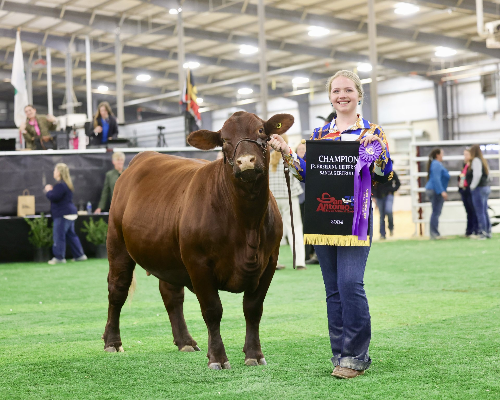 Liberty FFA has outstanding showing at San Antonio Heifer Show ...