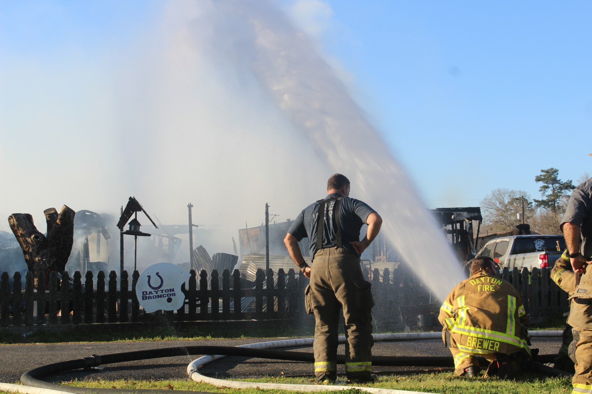 Fire Destroys Dayton Home | Liberty Vindicator