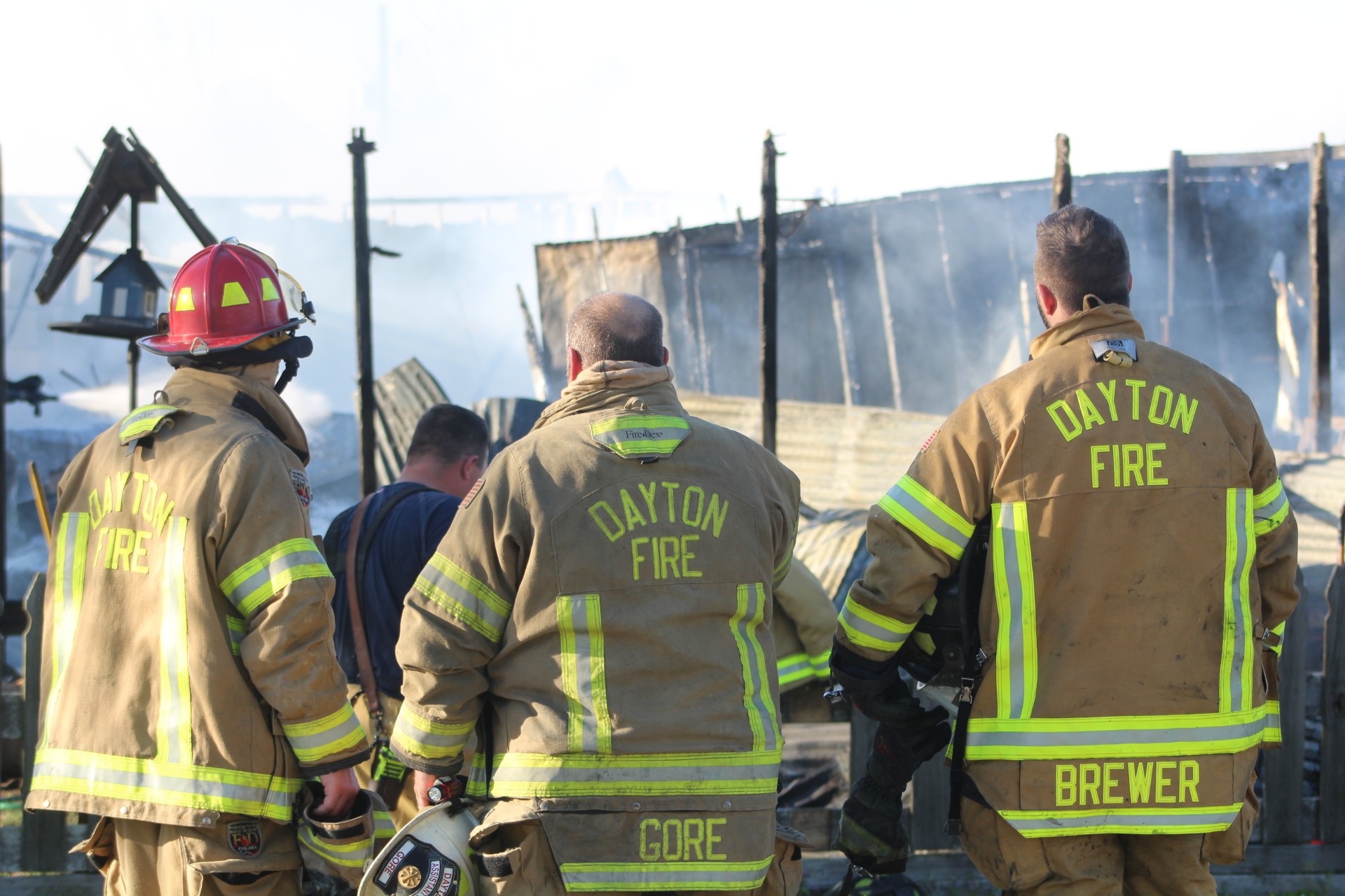 Fire Destroys Dayton Home | Liberty Vindicator