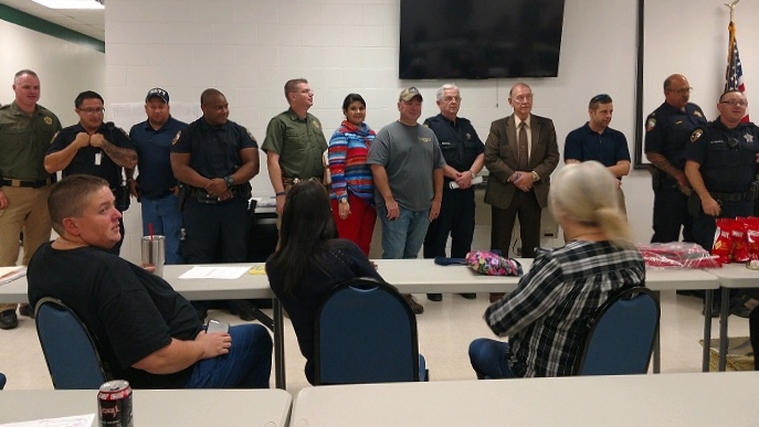 LCSO honors its veterans | Liberty Vindicator