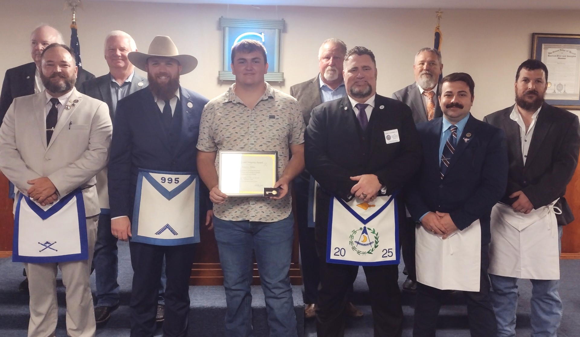 Masonic Lodge honors locals | Liberty Vindicator