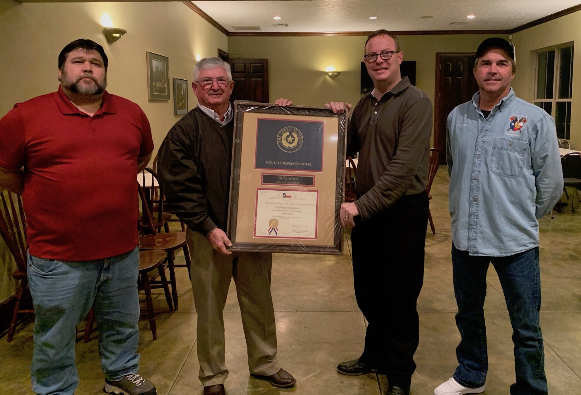 KOEN RECOGNIZED FOR SERVICE | Liberty Vindicator