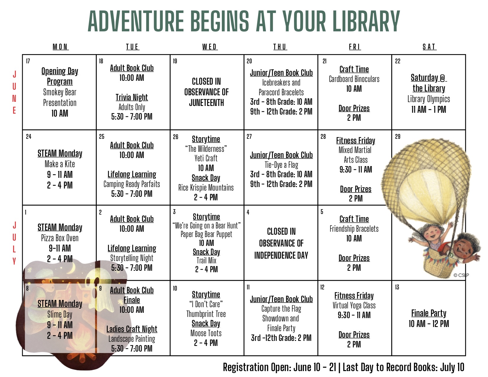 Jones Public Library preparing for Adventure with Summer Reading ...