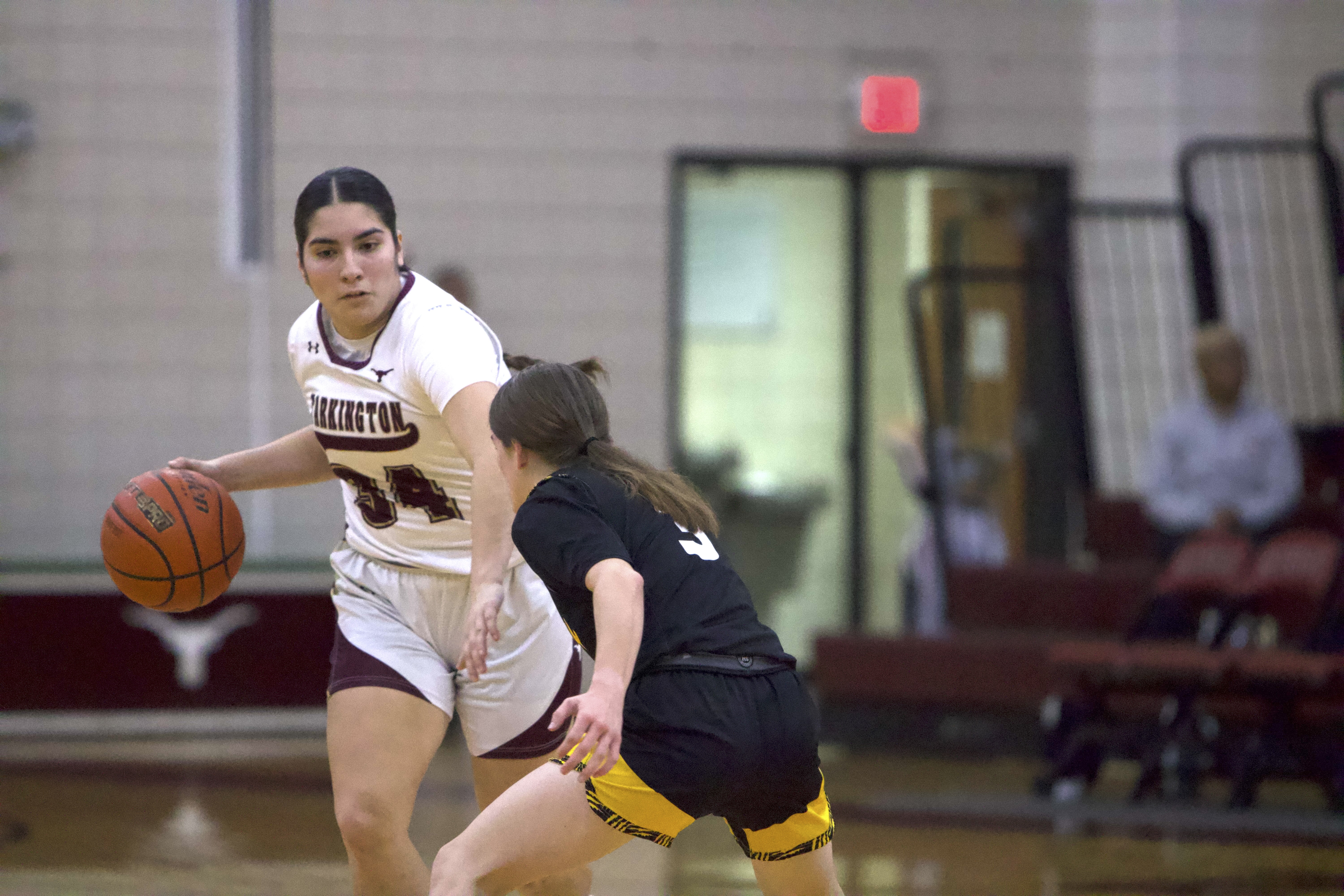 Lady Panthers hold off Tarkington 37-33 in district play | Liberty ...