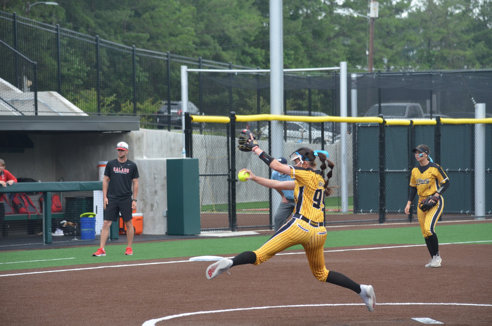 Liberty's Taylor records 500th career strikeout | Liberty Vindicator