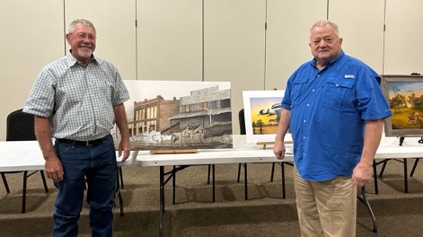 Judge Larry Wilburn Shows His Artwork | Liberty Vindicator